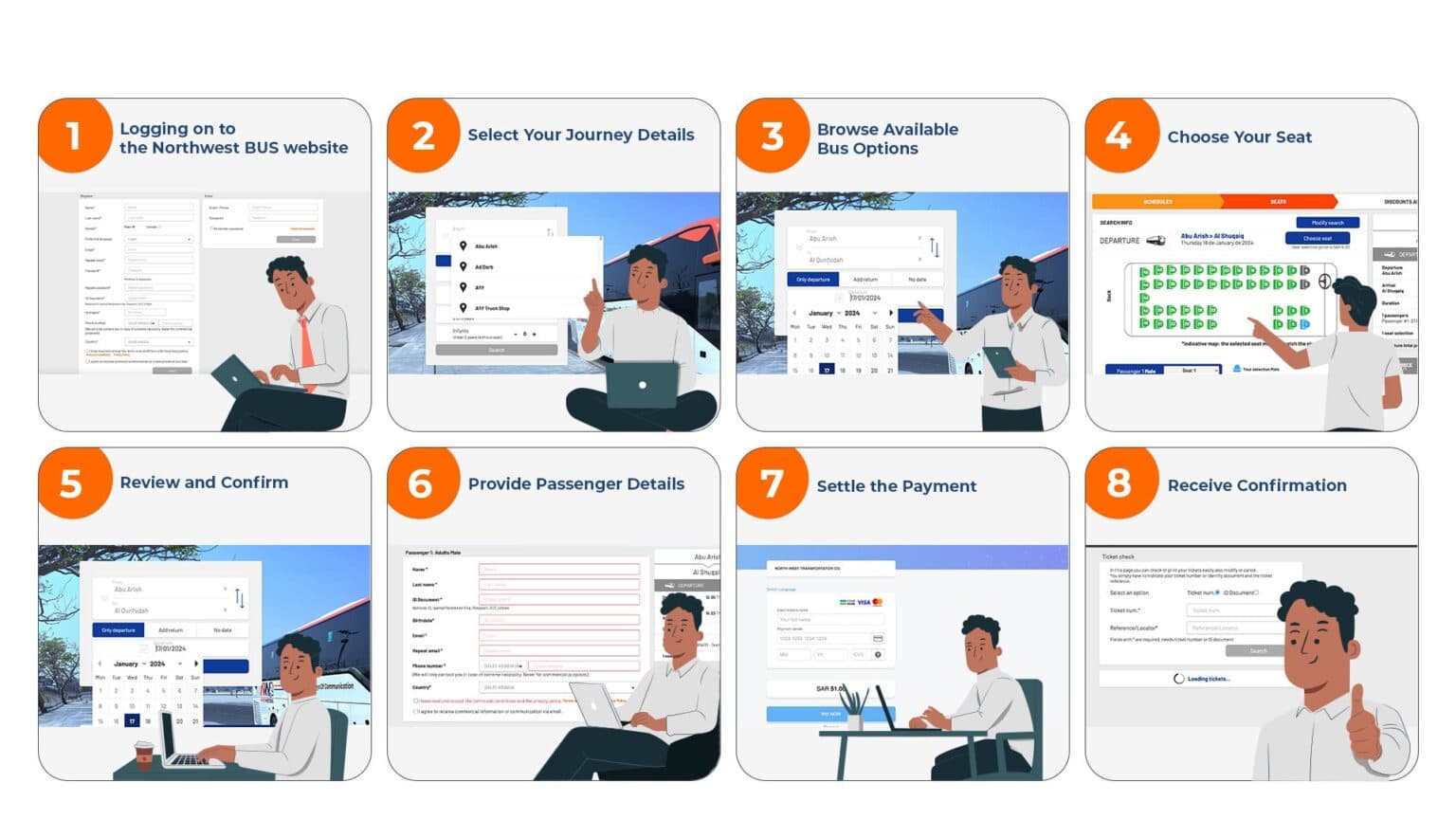 Effortless Travel: Book Online Bus Tickets with Northwest BUS
